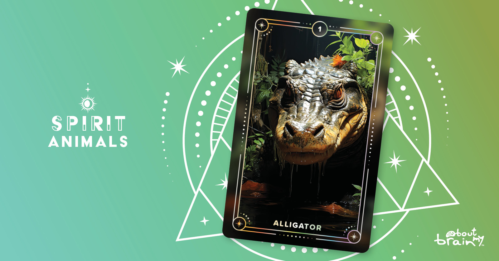 Alligator | Meaning & Significance | Spirit Animals Oracle Deck