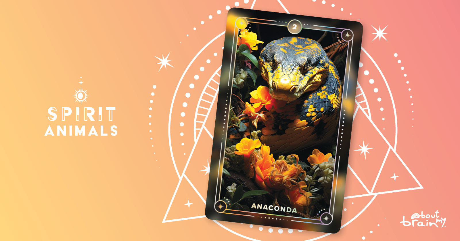 Anaconda | Meaning & Significance | Spirit Animals Oracle Deck