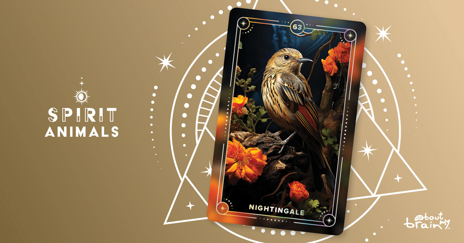 Nightingale | Meaning & Significance | Spirit Animals Oracle Deck