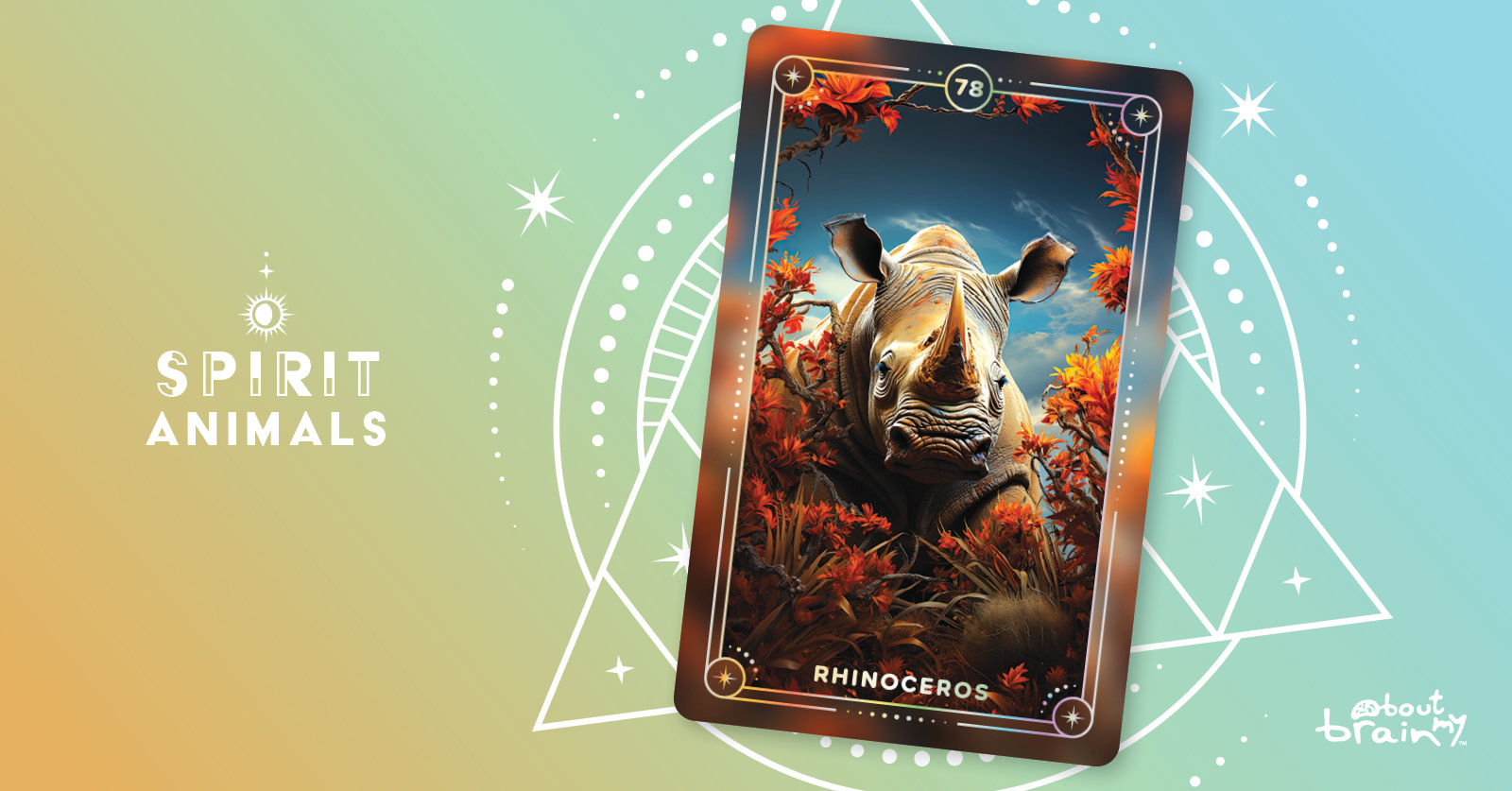 Rhinoceros | Meaning & Significance | Spirit Animals Oracle Deck